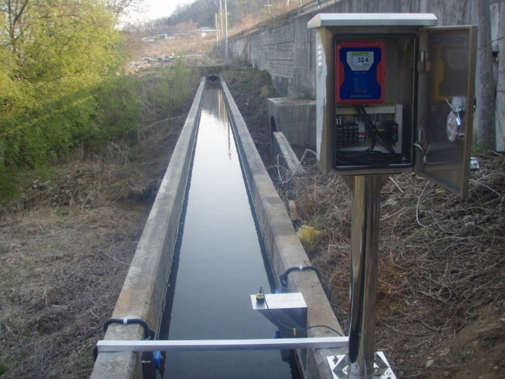 Open Channel Flow Meter | Area-Velocity meters | Smart Measurement